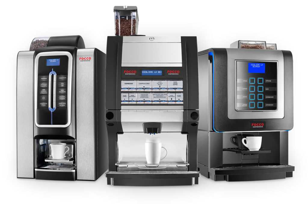 Fully Auto Bean to Cup Coffee Machines | Rocco Espresso